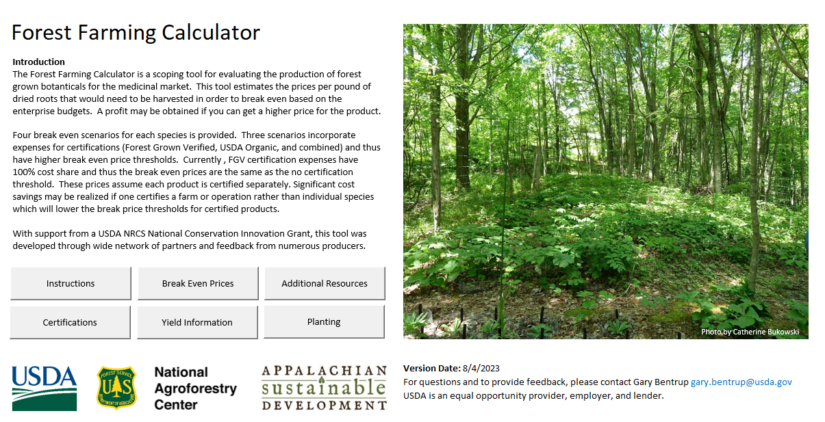 Agroforestry - Appalachian Sustainable Development