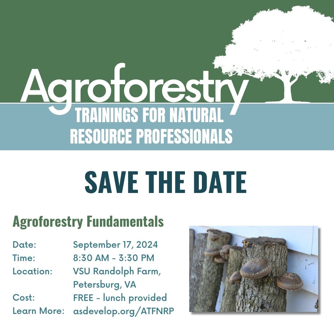 Agroforestry Trainings for Natural Resource Professionals - Appalachian Sustainable Development